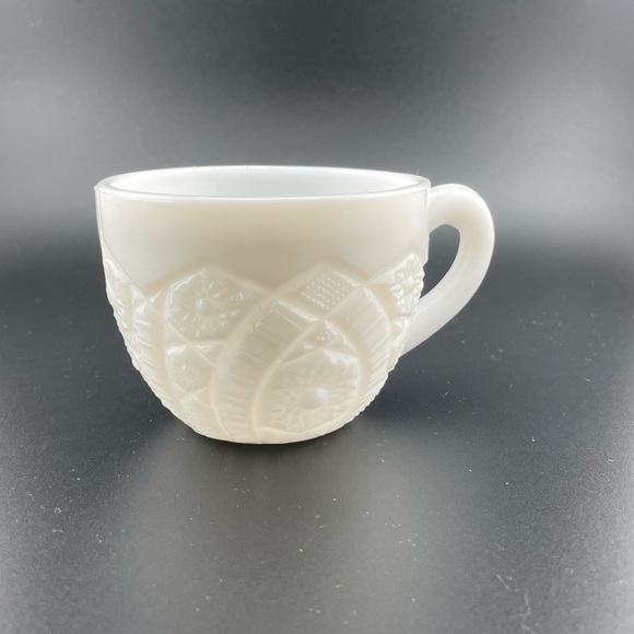 Mckee | Dining | Vintage Concord White Milk Glass 6 Oz Punch Cup By ...